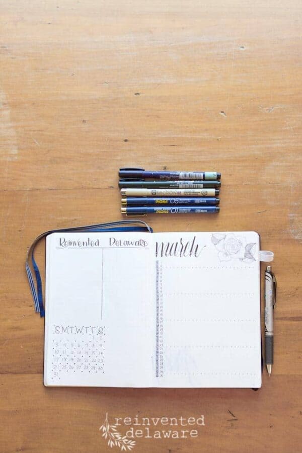 Bullet Journal for Small Business | Part Two - Reinvented Delaware