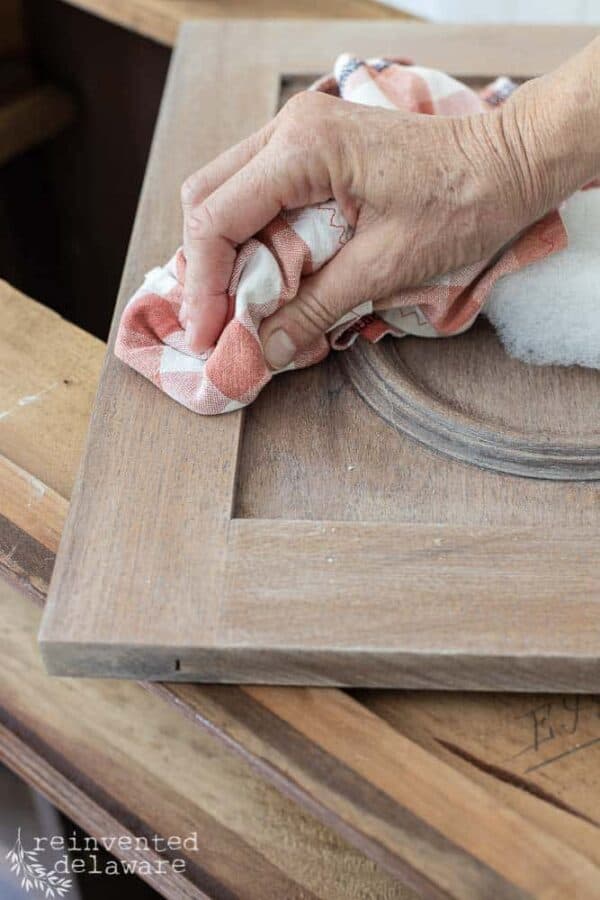 How to White Wax Dark Furniture | Reinvented Delaware