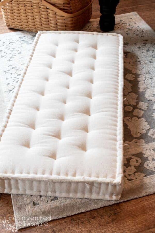 Tufted Cushion Part Two | Reinvented Delaware