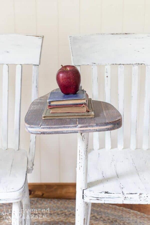 Easy Chair Seat Repair | Antique School Desk Chair | Reinvented Delaware