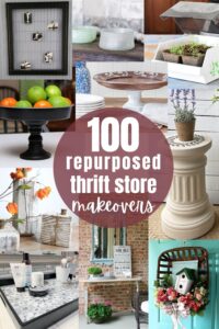Over 100 Repurposed and Upcycled Thrift Store Makeovers for Home Decor ...