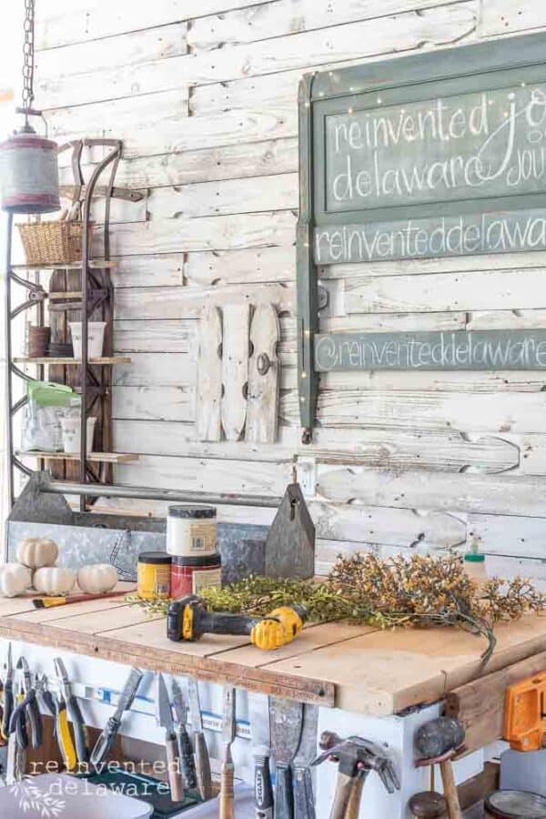 Backdrop Wall for DIY YouTuber | Reinvented Delaware
