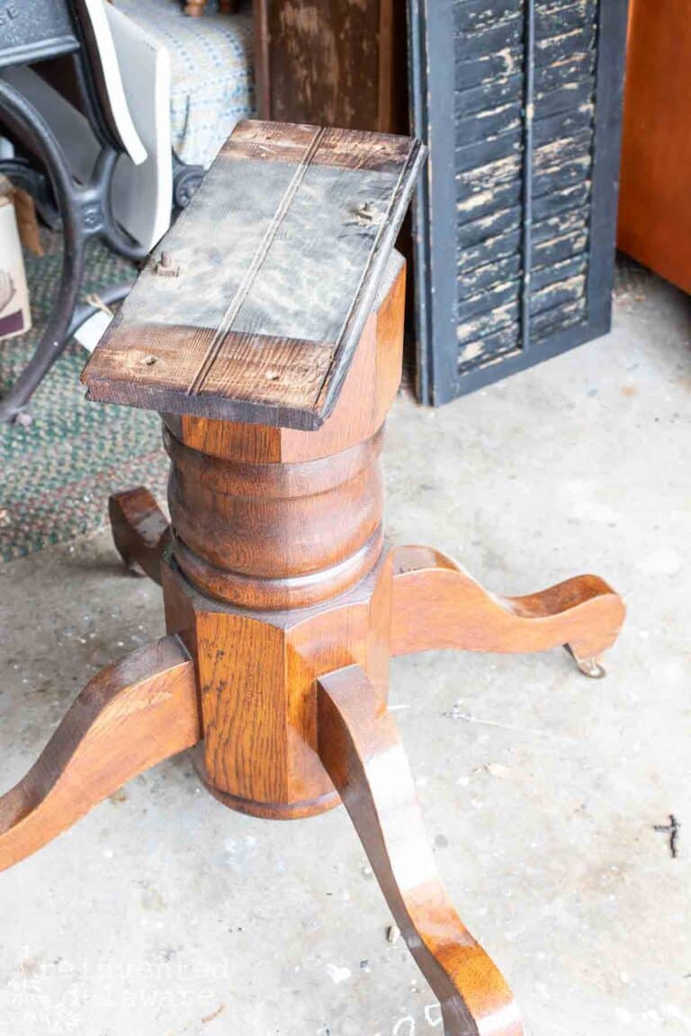 How to Upcycle a Dining Room Table into a Coffee Table - Reinvented ...