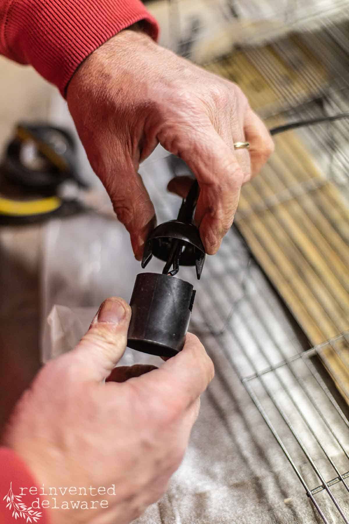 Easy DIY Rustic Light Fixtures to Make for your Porch - Reinvented Delaware