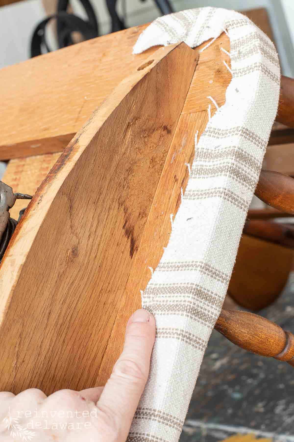 Reupholster an Old Rocking Chair - Easy Upholstery - Reinvented Delaware
