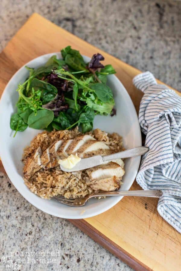 Easy 3-Ingredient Chicken and Rice Casserole Recipe - Reinvented Delaware