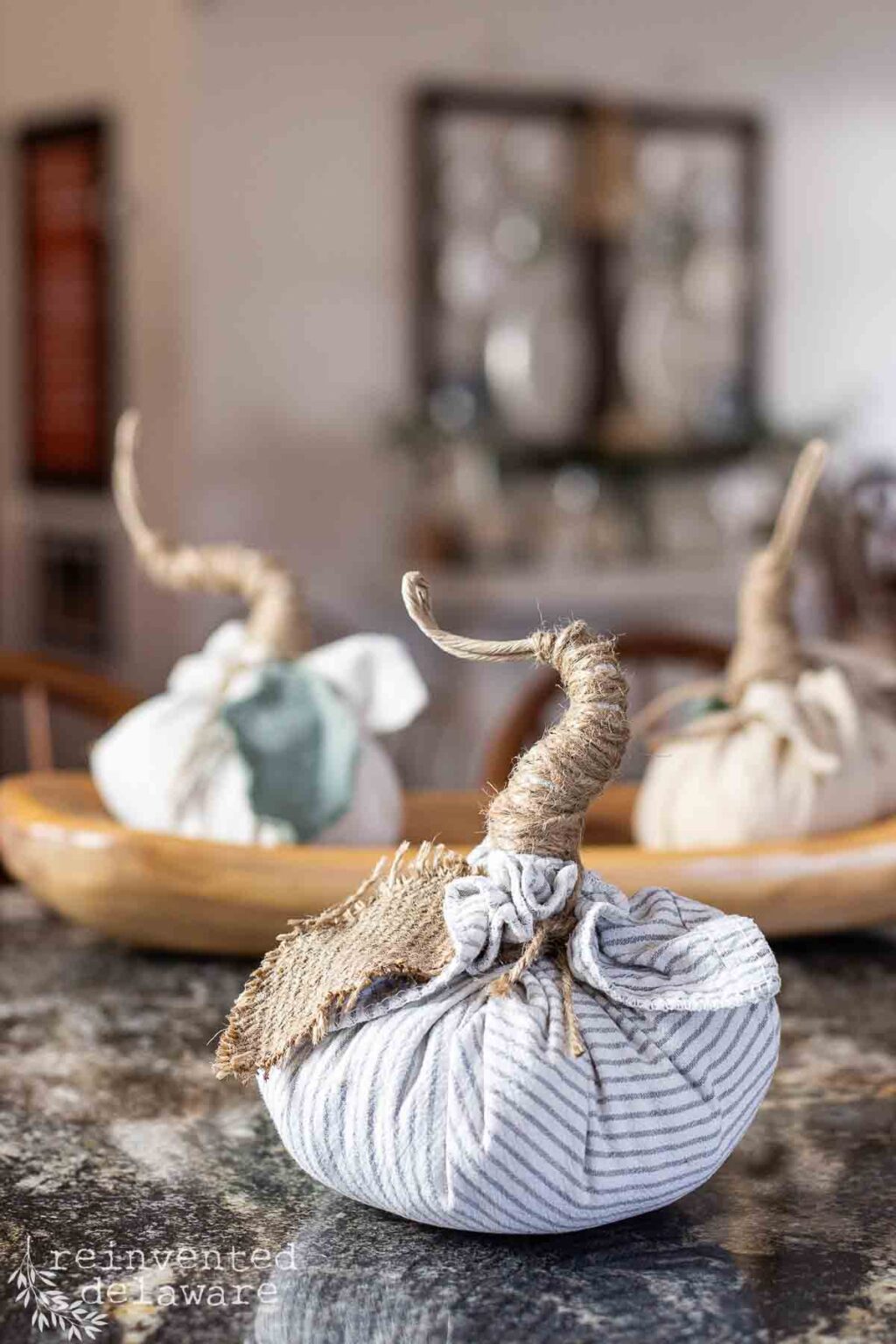 How to Make Easy DIY Fabric Pumpkins No Sew Pattern | Reinvented Delaware