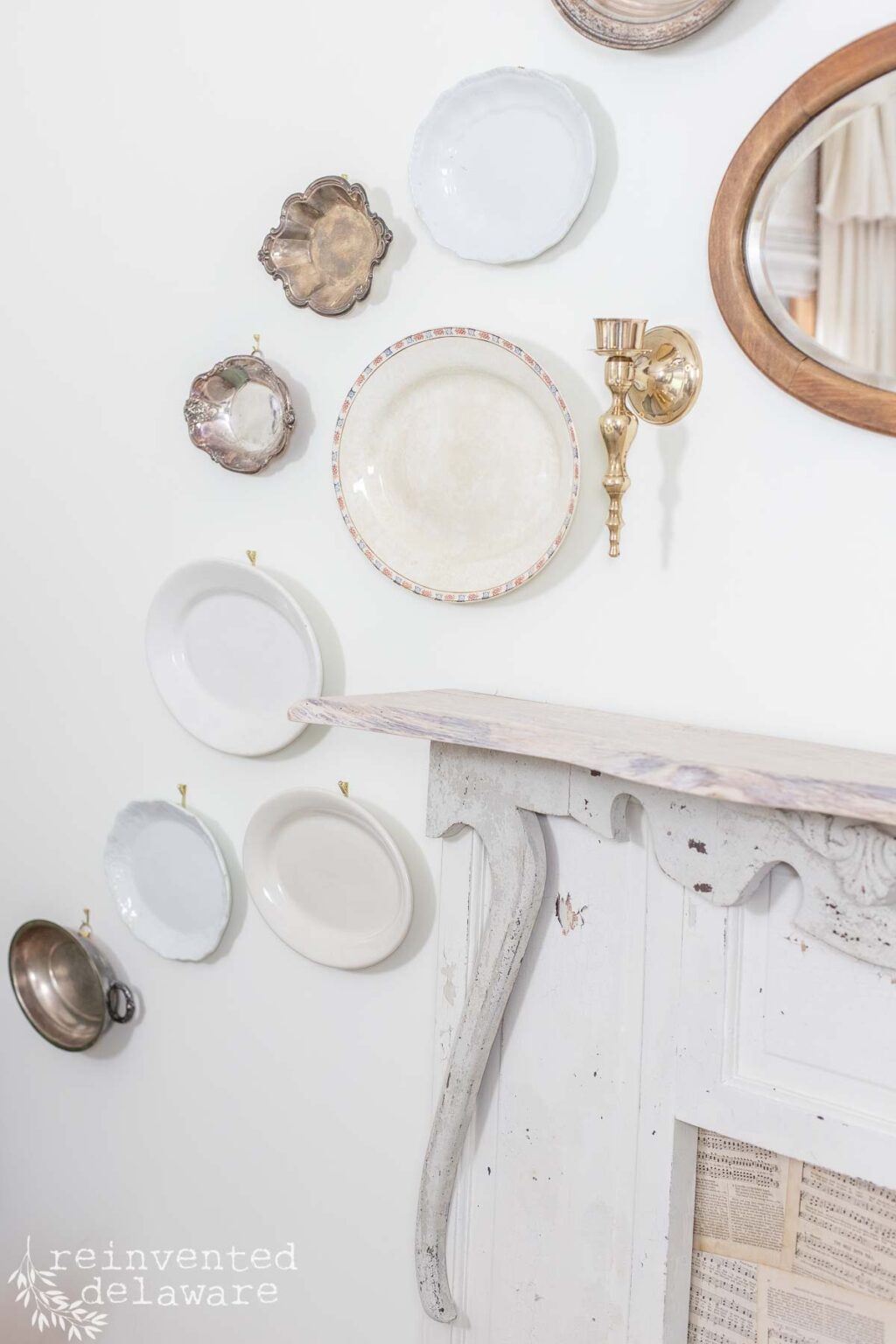 Decorative Plate Wall Decor Made Easy: A DIY Tutorial | Reinvented Delaware