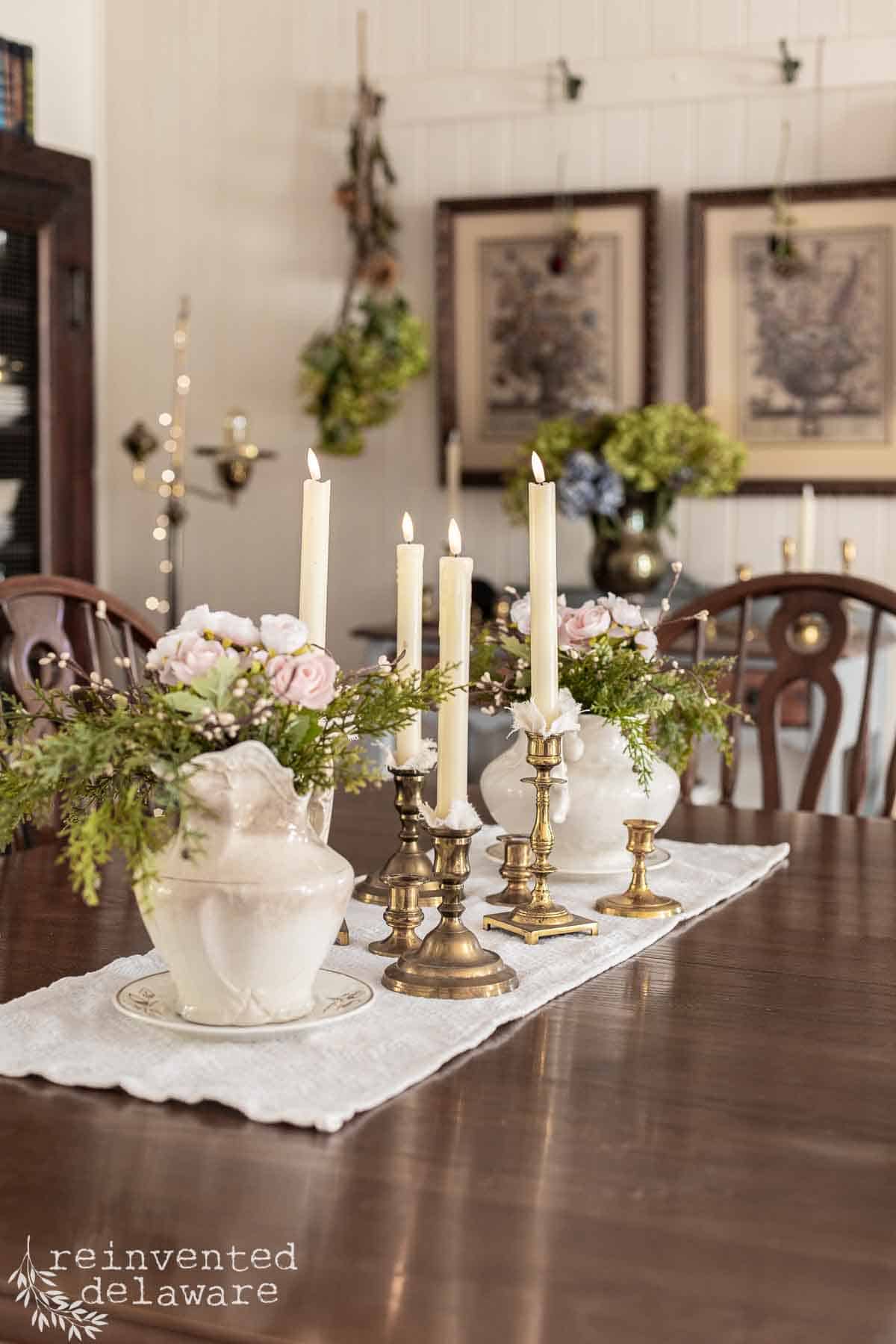 Antique Dining Table Centerpiece Ideas Dining Table Centerpiece Ideas