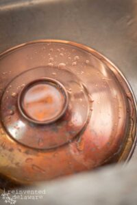 How to Clean a Burnt Copper Pan A New & Easy Way | Reinvented Delaware