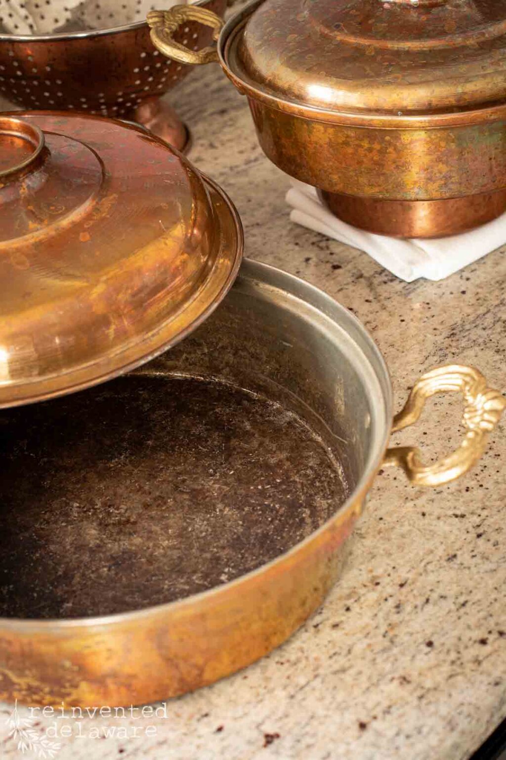 How to Clean a Burnt Copper Pan A New & Easy Way - Reinvented Delaware