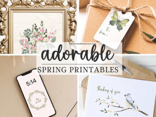 Celebrate Spring with Free Printables | Reinvented Delaware