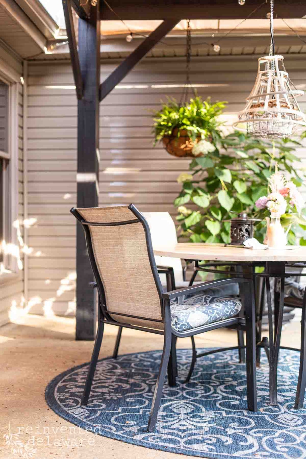 How to Install a DIY Sun Shade Sail for a Patio - Reinvented Delaware