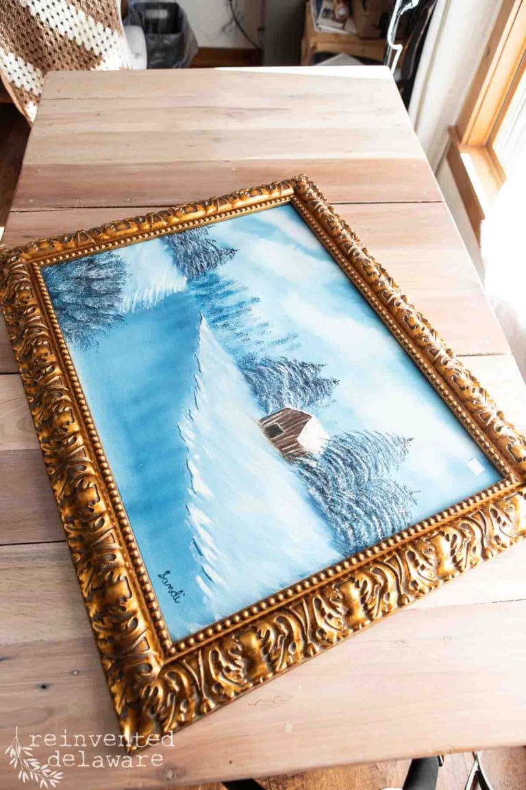 Repurpose Picture Frames: Create an Antique Vintage Look | Reinvented ...